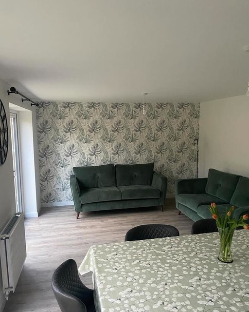 Finally have some colour in the kitchen/dining/living area. Fell in ...