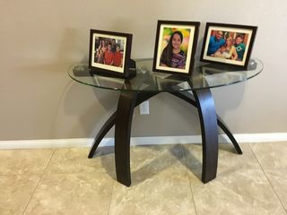 Allure 46 Brown Entryway Console Table Living Spaces